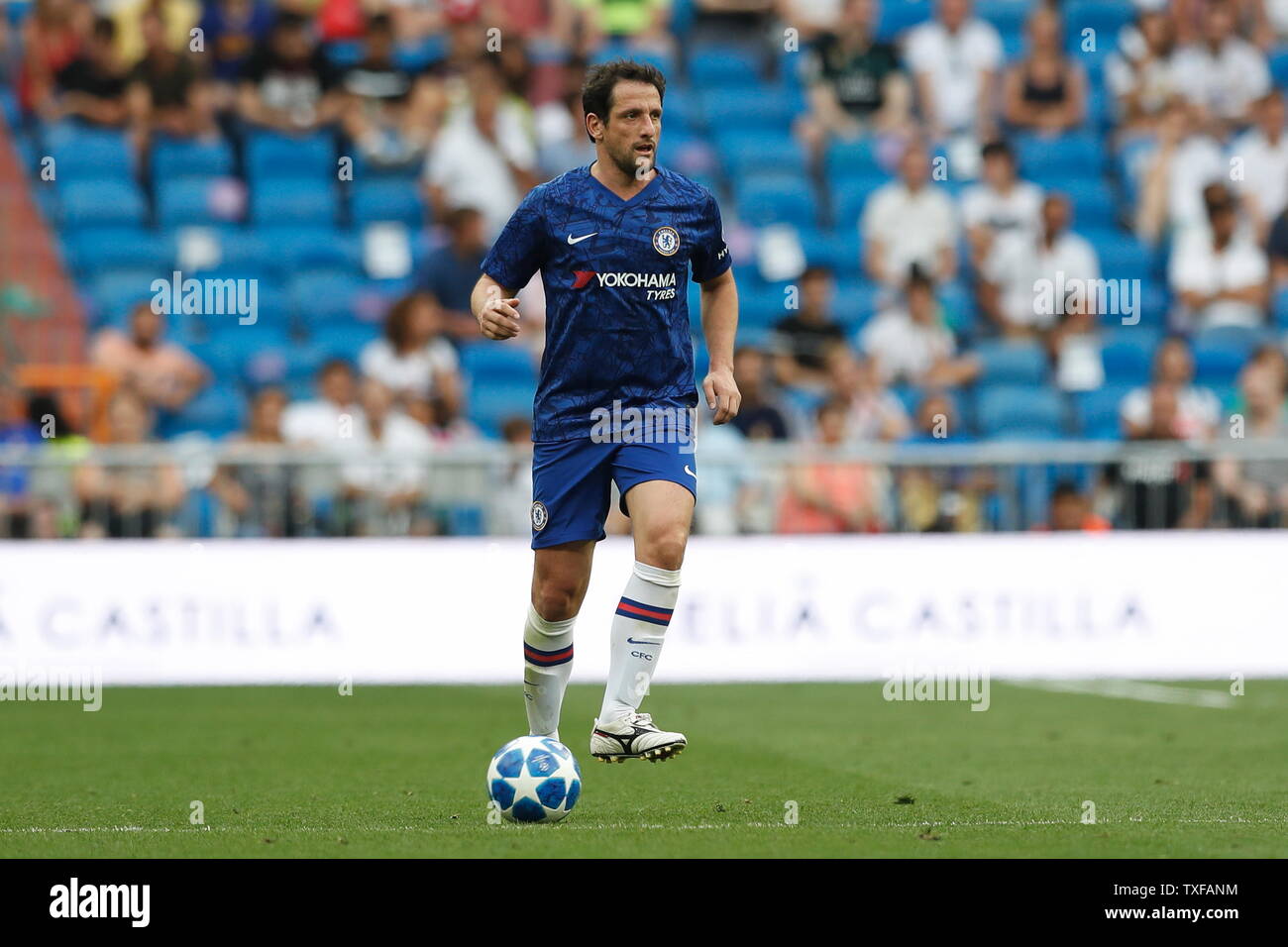Madrid, Spain. 23rd June, 2019. Juliano Belletti (Chelsea) Football ...