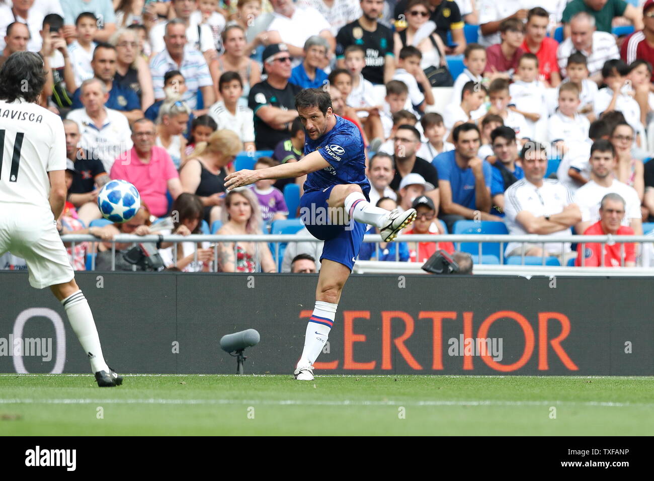Madrid, Spain. 23rd June, 2019. Juliano Belletti (Chelsea) Football ...