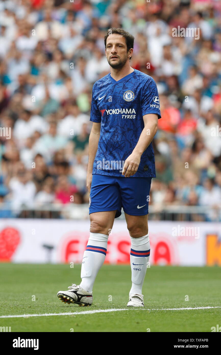 Madrid, Spain. 23rd June, 2019. Juliano Belletti (Chelsea) Football ...