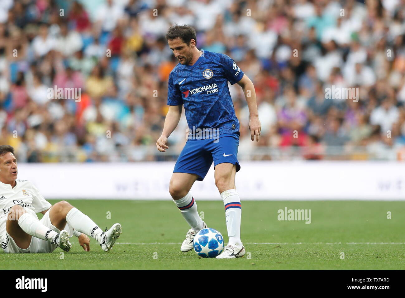 Madrid, Spain. 23rd June, 2019. Juliano Belletti (Chelsea) Football ...
