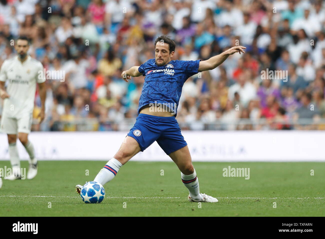 Madrid, Spain. 23rd June, 2019. Juliano Belletti (Chelsea) Football ...
