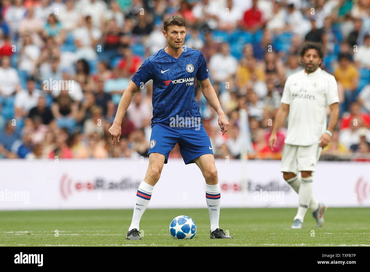 Madrid, Spain. 23rd June, 2019. Tore Andre Flo (Chelsea) Football ...