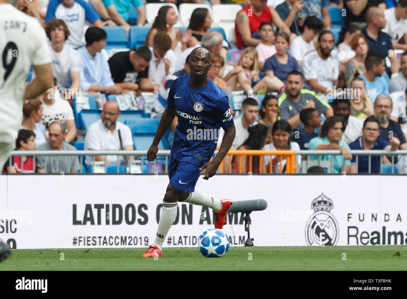 Madrid, Spain. 23rd June, 2019. Claude Makelele (Chelsea) Football ...