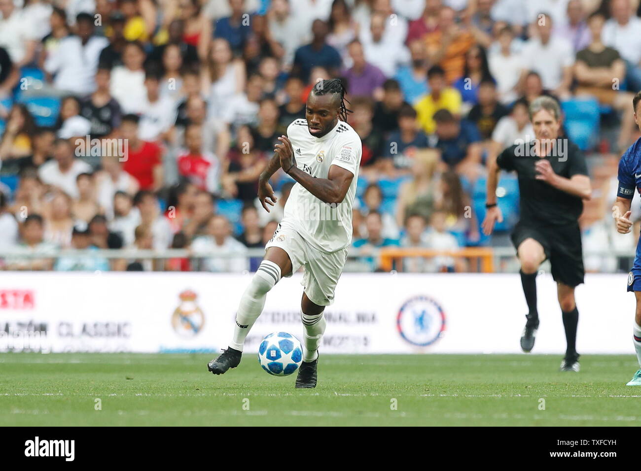 Madrid, Spain. 23rd June, 2019. Javier Balboa (Real) Football/Soccer ...