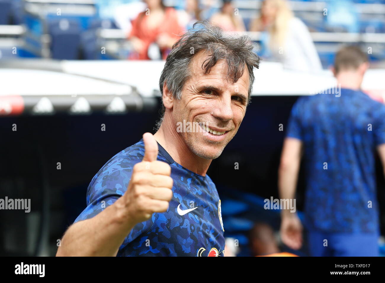 Madrid, Spain. 23rd June, 2019. Gianfranco Zola (Chelsea) Football ...