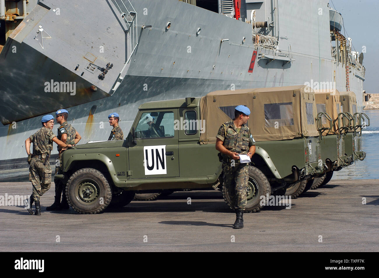 United nations military vehicles hi-res stock photography and images ...