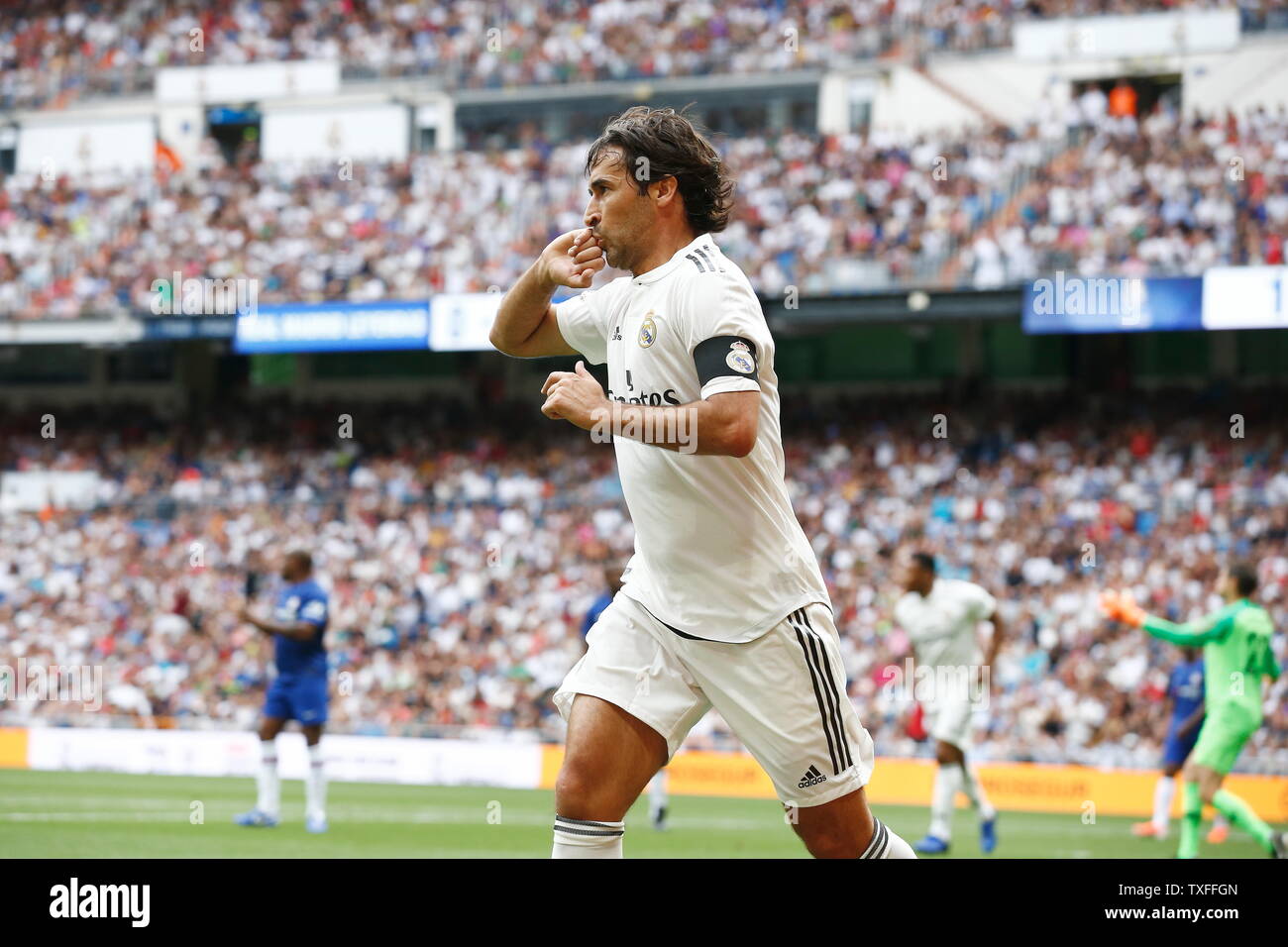 Madrid, Spain. 23rd June, 2019. Raul Gonzalez (Real) Football/Soccer ...