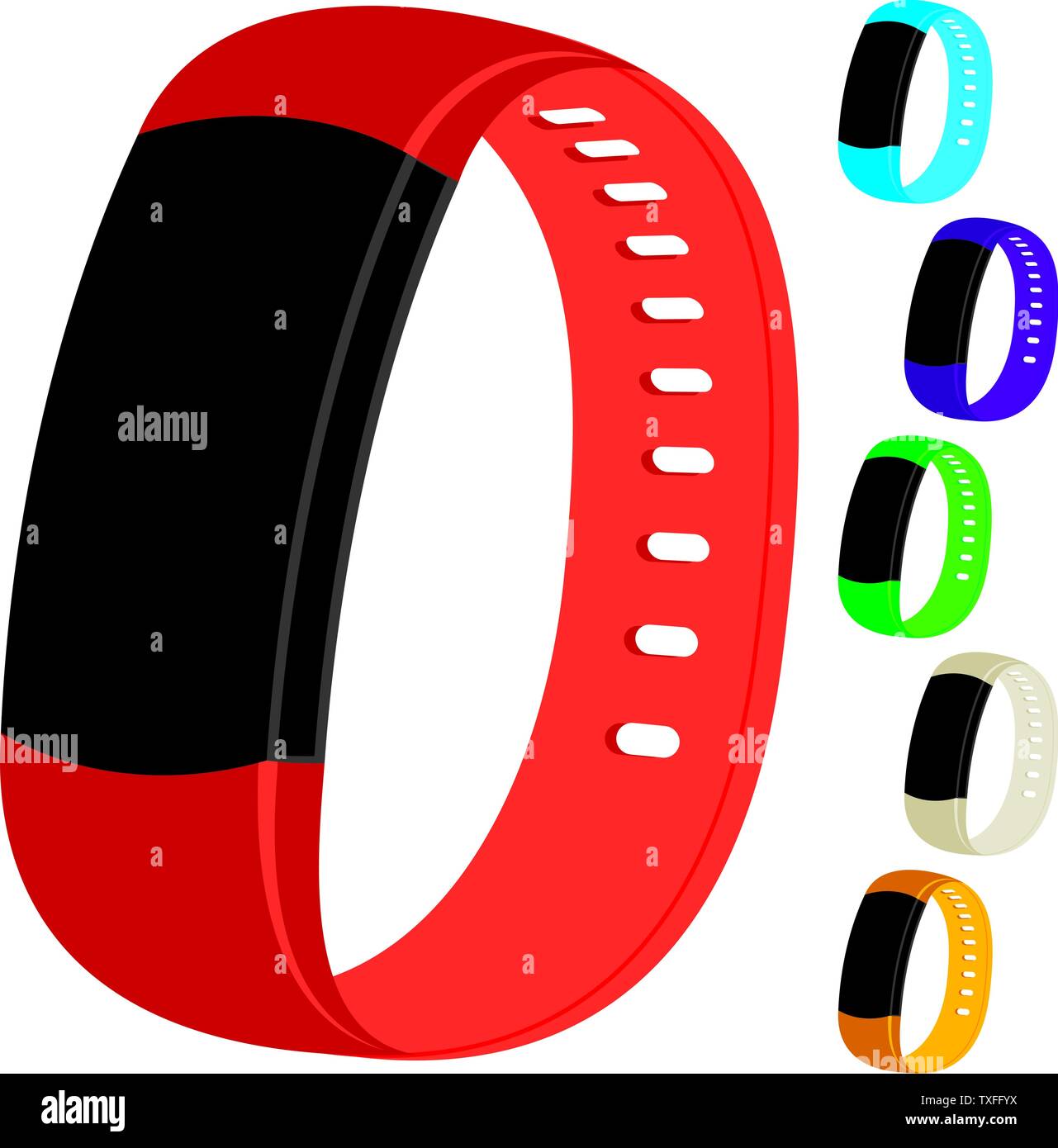 Set various multi colored Stock Vector Images - Alamy