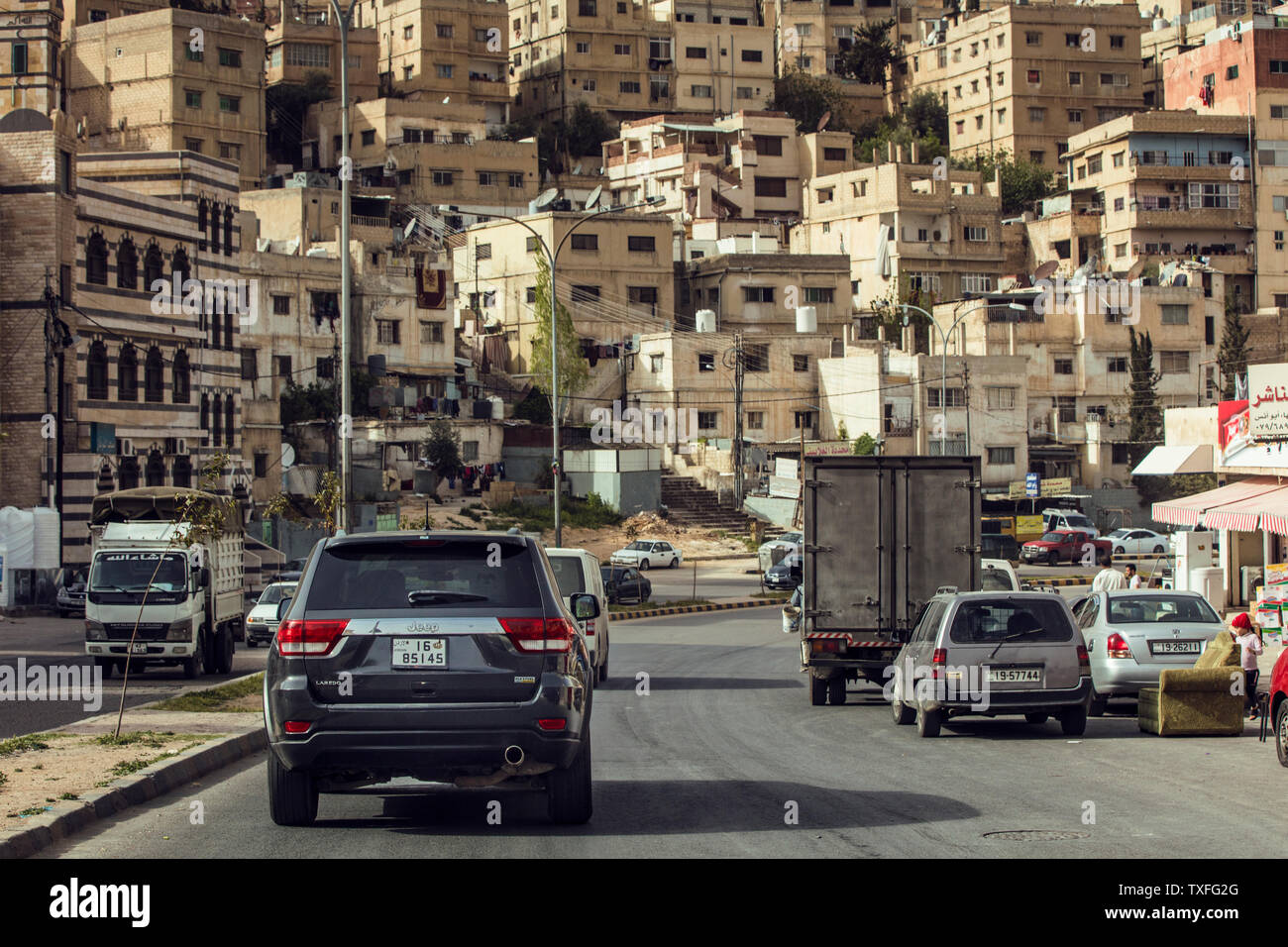 Jordan, Middle East, motorcades, vehicles, deserts, deserts, Gobi ...