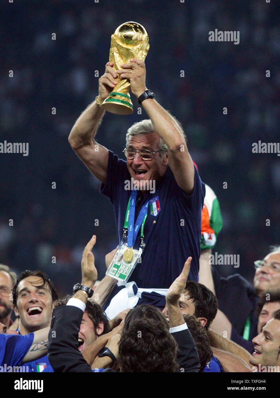 Italys Coach Marcello Lippi High Resolution Stock Photography and ...
