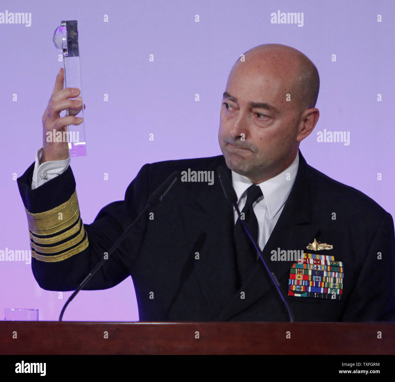 NATO Supreme Allied Commander Europe Admiral James Stavridis addresses ...
