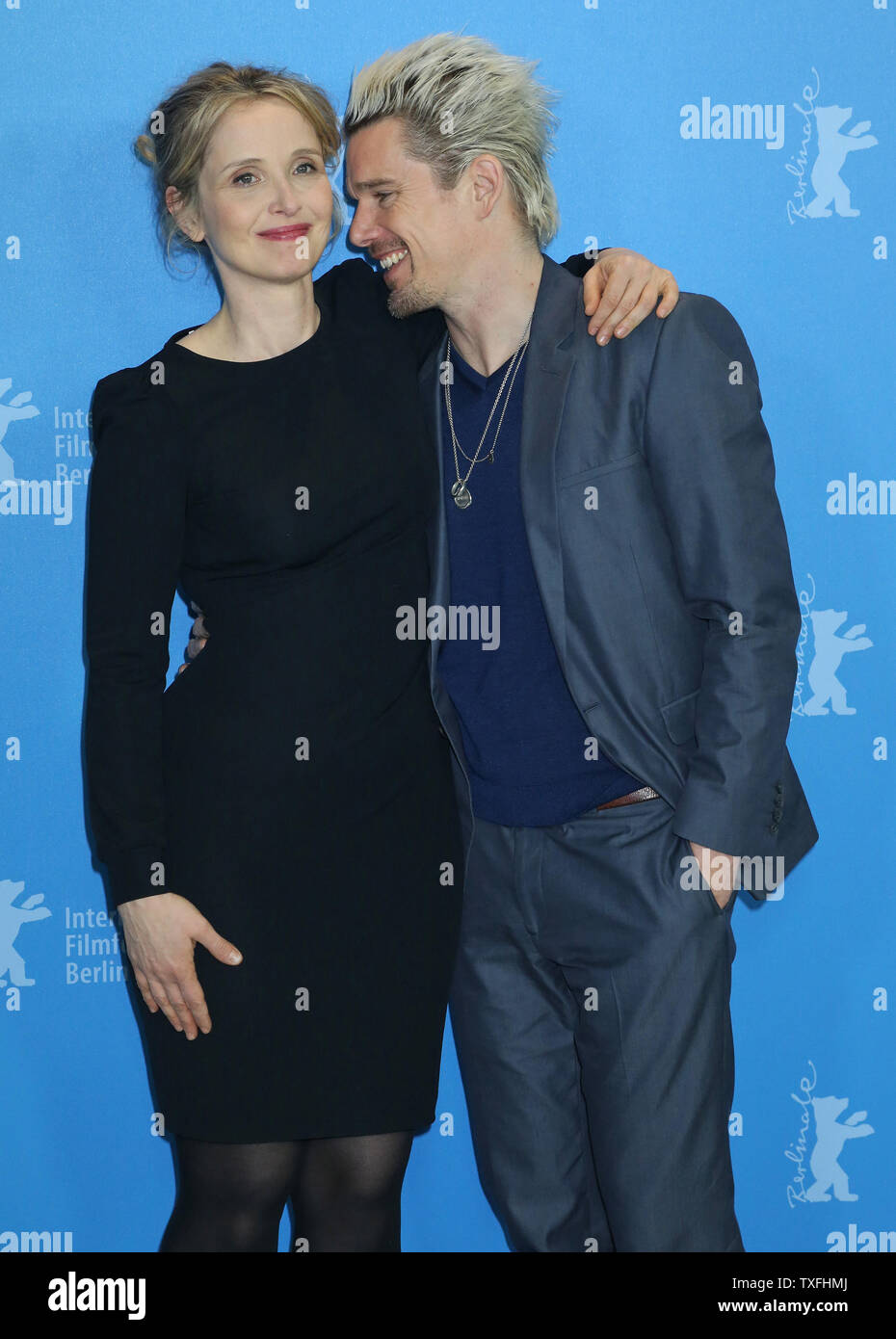 Julie Delpy (L) and Ethan Hawke arrive at the photo call for the film ...