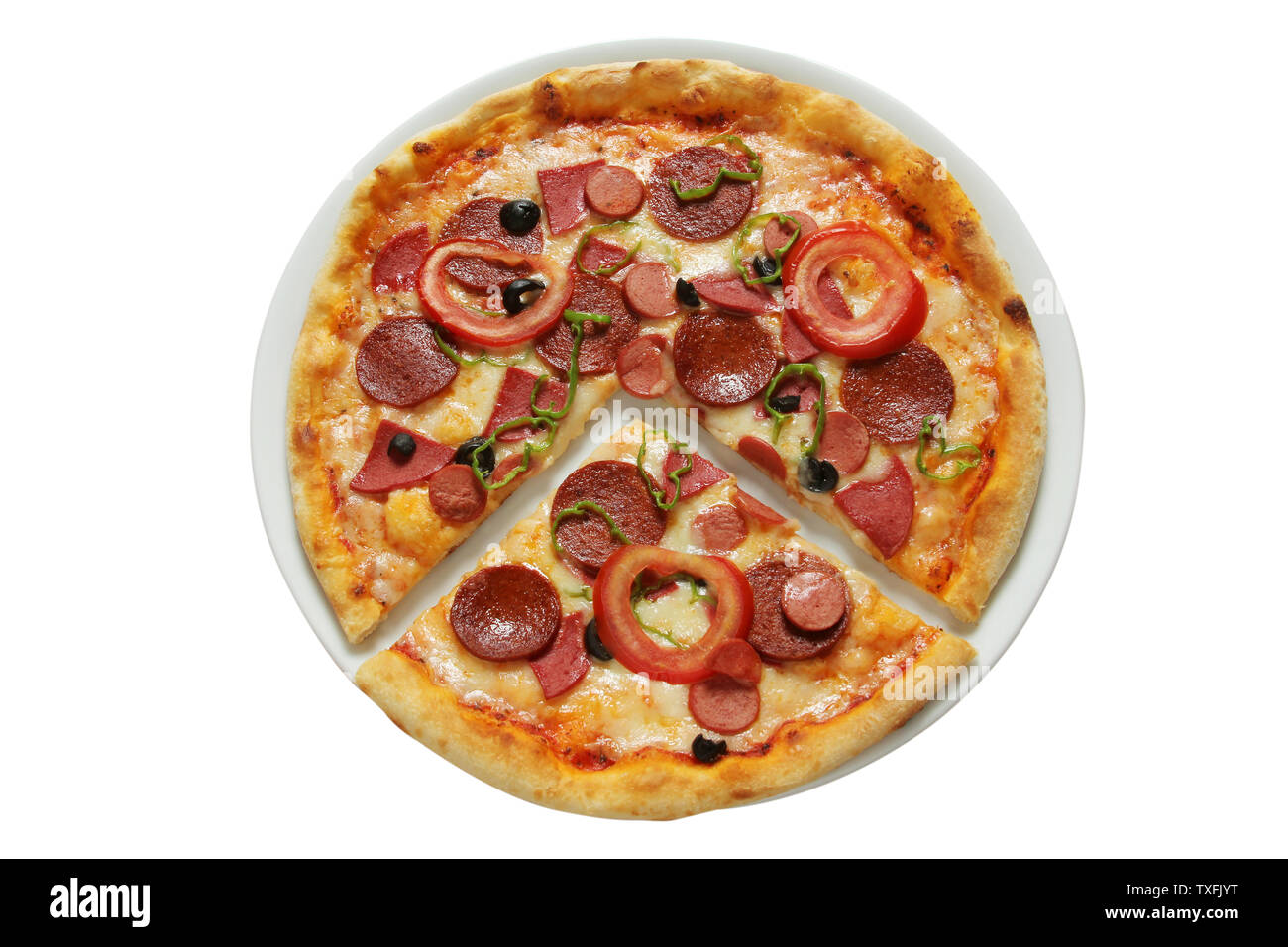 Pizza - Fast Food Stock Photo - Alamy