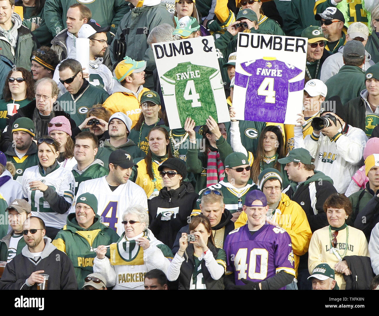 Brett Favre Vikings Packers