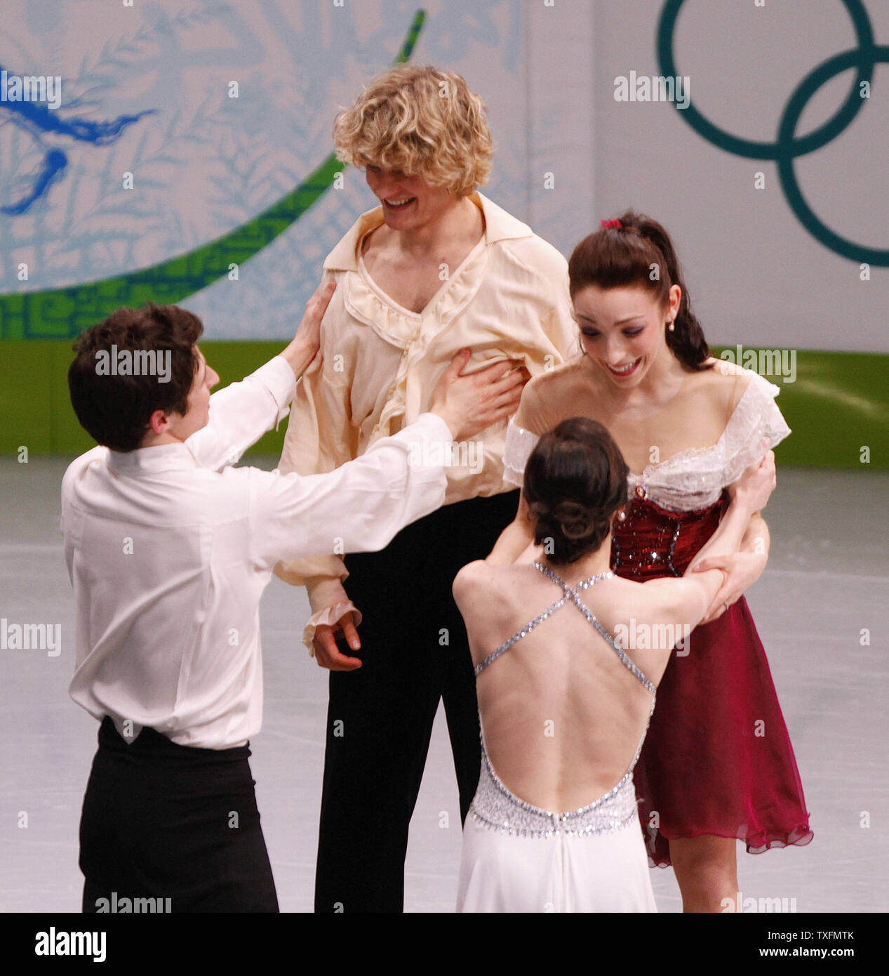 Meryl Davis And Charlie White And Tessa Virtue And Scott Moir