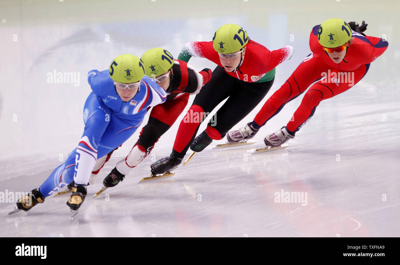 Katerina Novotna of the Czech Republic (from left), Kalyna Roberge of ...