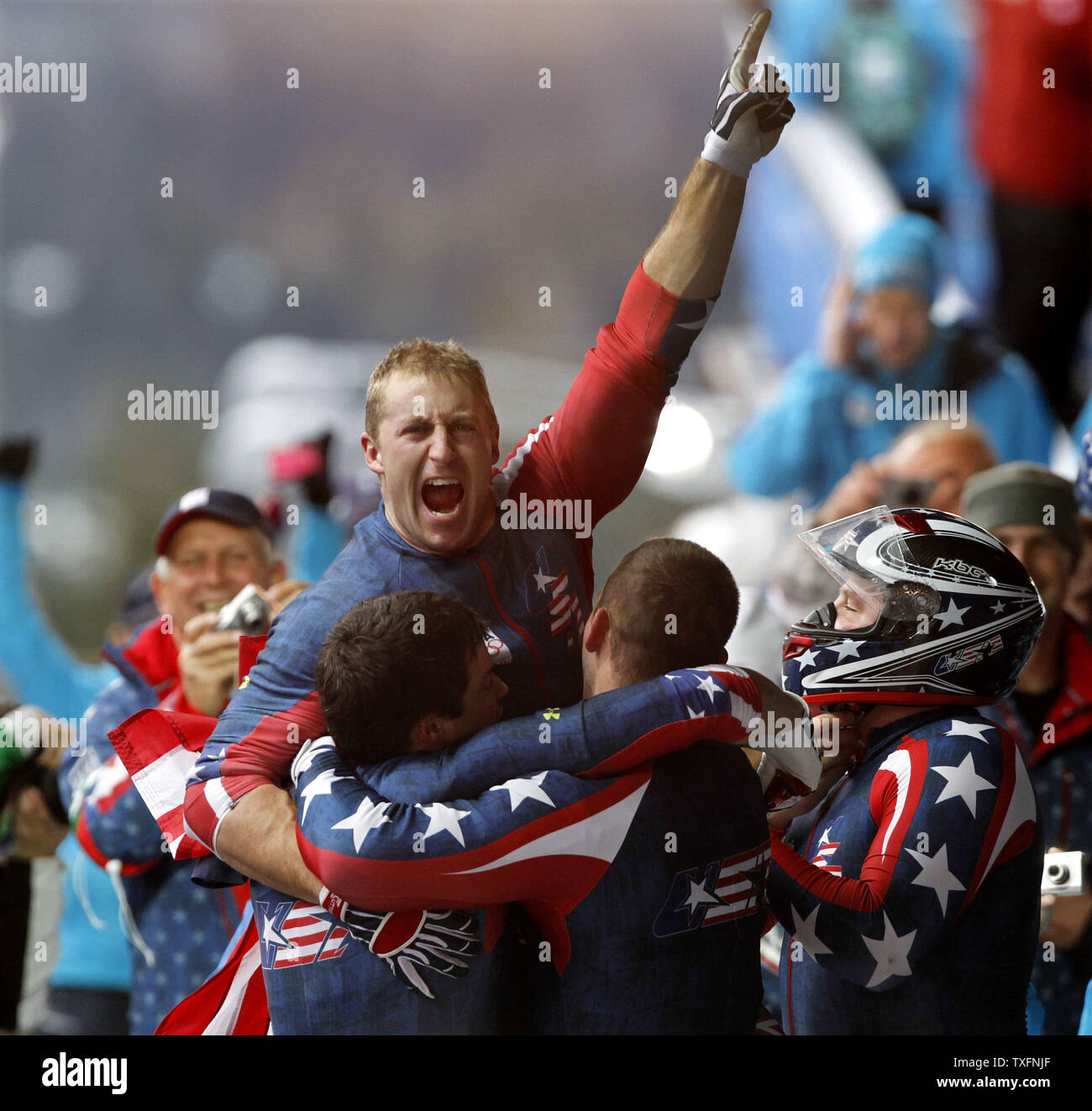 Bobsleigh olympics whistler hi-res stock photography and images - Alamy