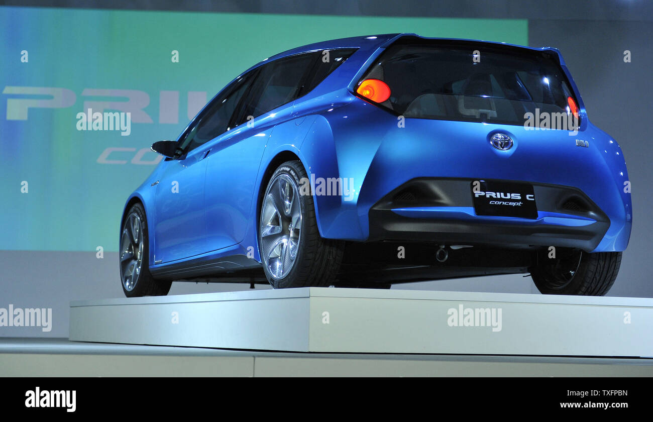 Toyota Motor Co. introduces a new Prius concept car at the 2011 North ...