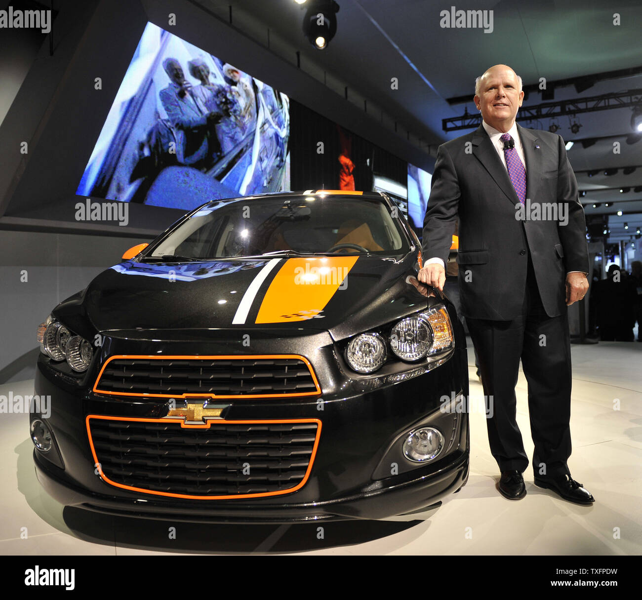 Dan Akerson, chairman and CEO of General Motors, poses with the 2011 ...