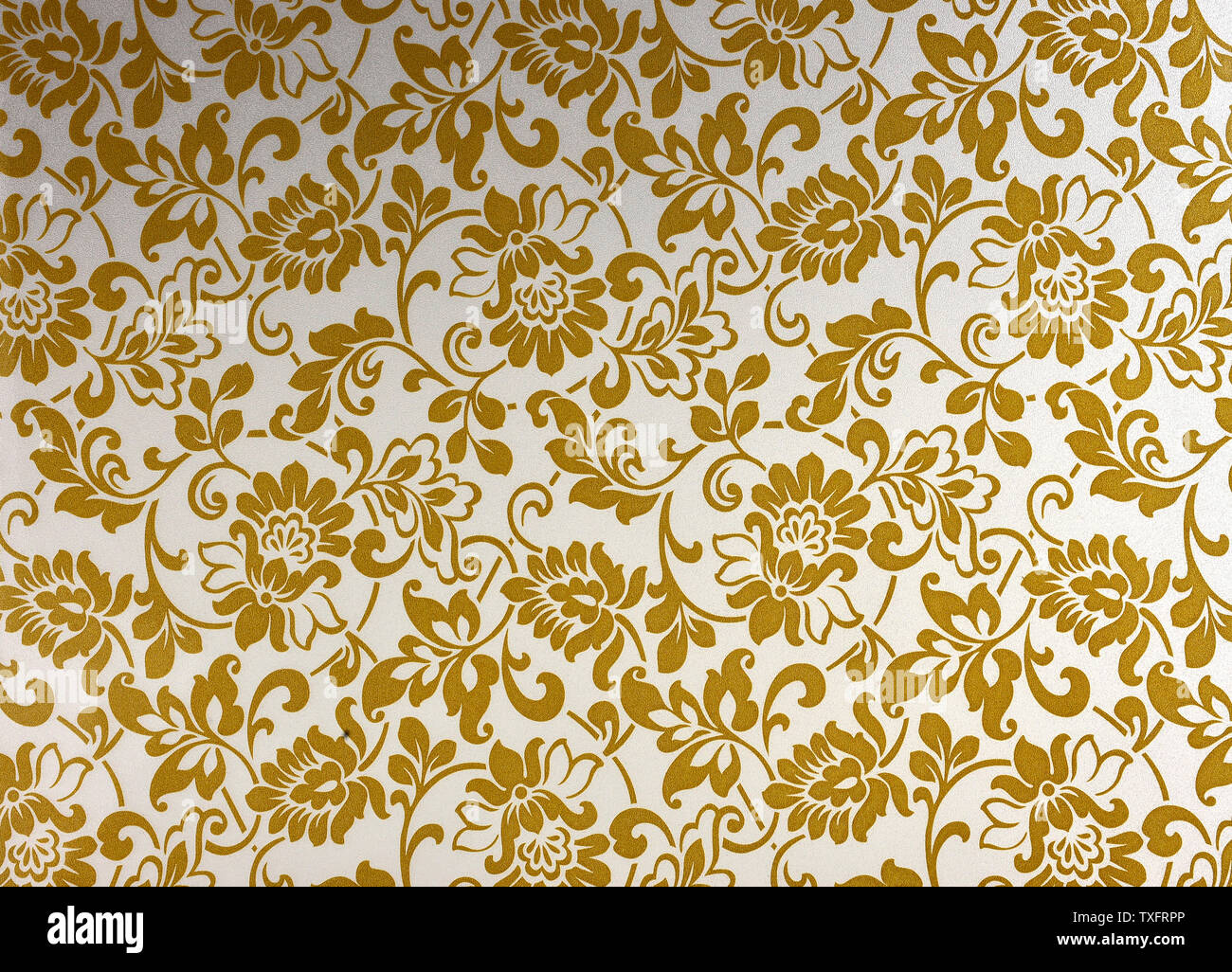 Golden pattern glass film pattern background Stock Photo - Alamy