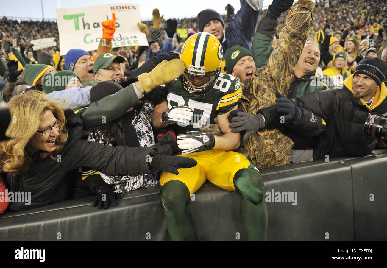 Jordy Nelson Lambeau Leap 2022