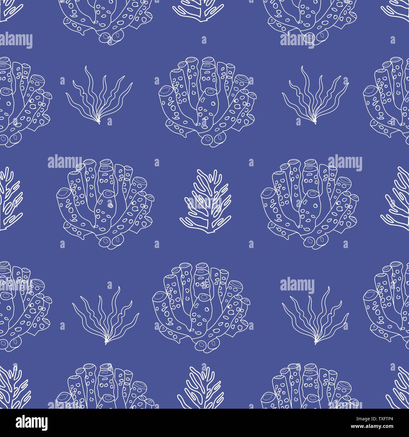 Drawing of plants under water hi-res stock photography and images - Alamy