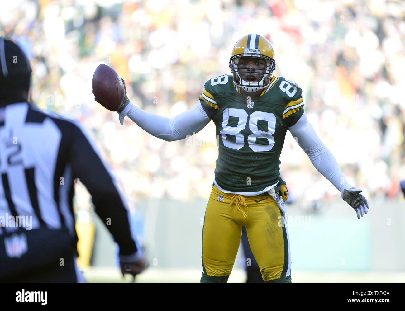Jermichael finley hi-res stock photography and images - Alamy
