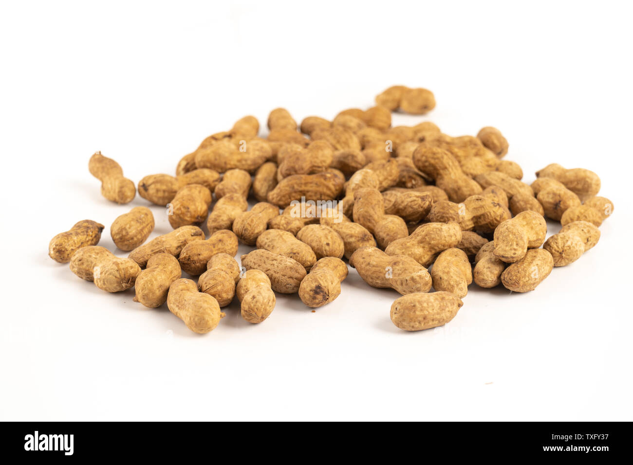 Multi-flavored thin-skinned peanuts Stock Photo - Alamy