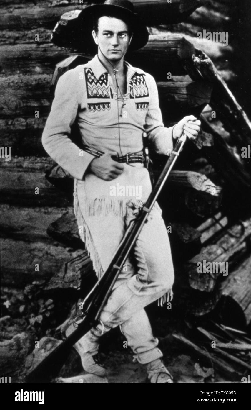 The Big Trail Year : 1930 USA Director : Raoul Walsh John Wayne Stock ...