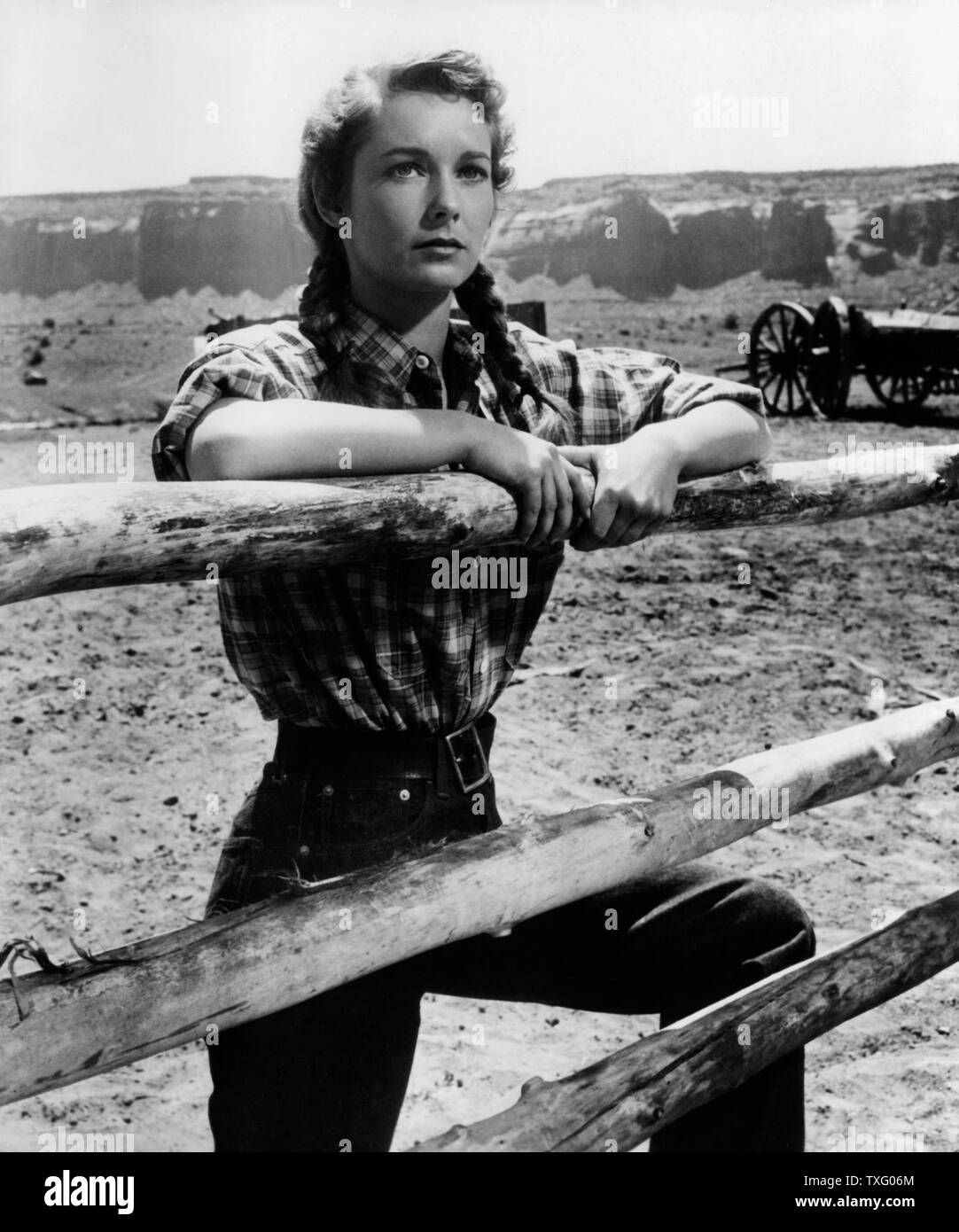 Vera miles the searchers Black and White Stock Photos & Images - Alamy