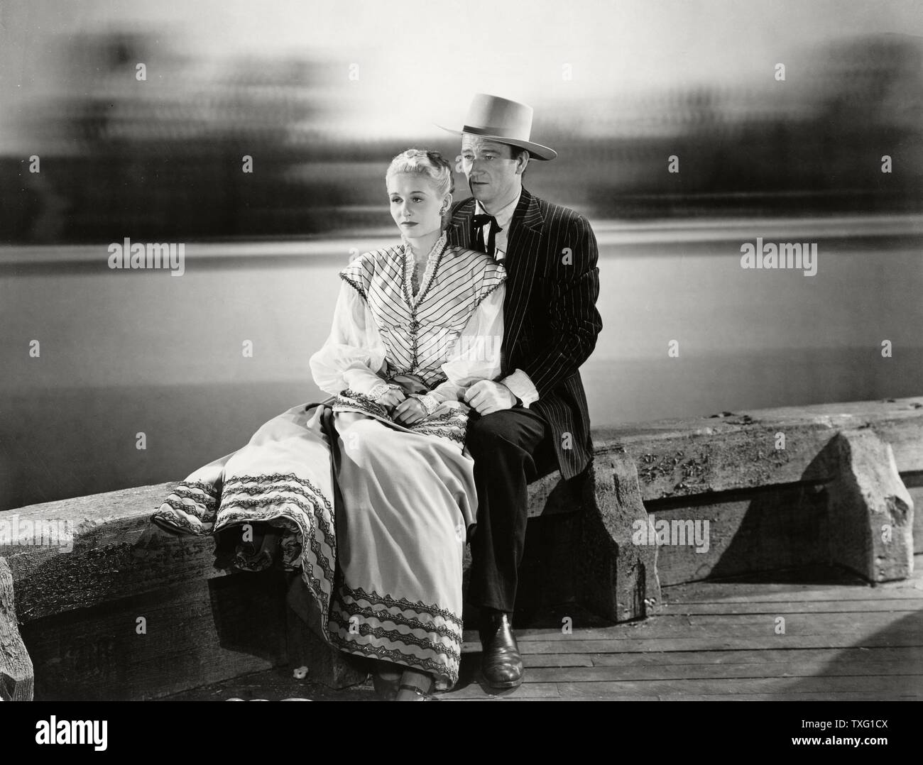 Dakota Year: 1945 USA John Wayne, Vera Ralston Director: Joseph Kane ...