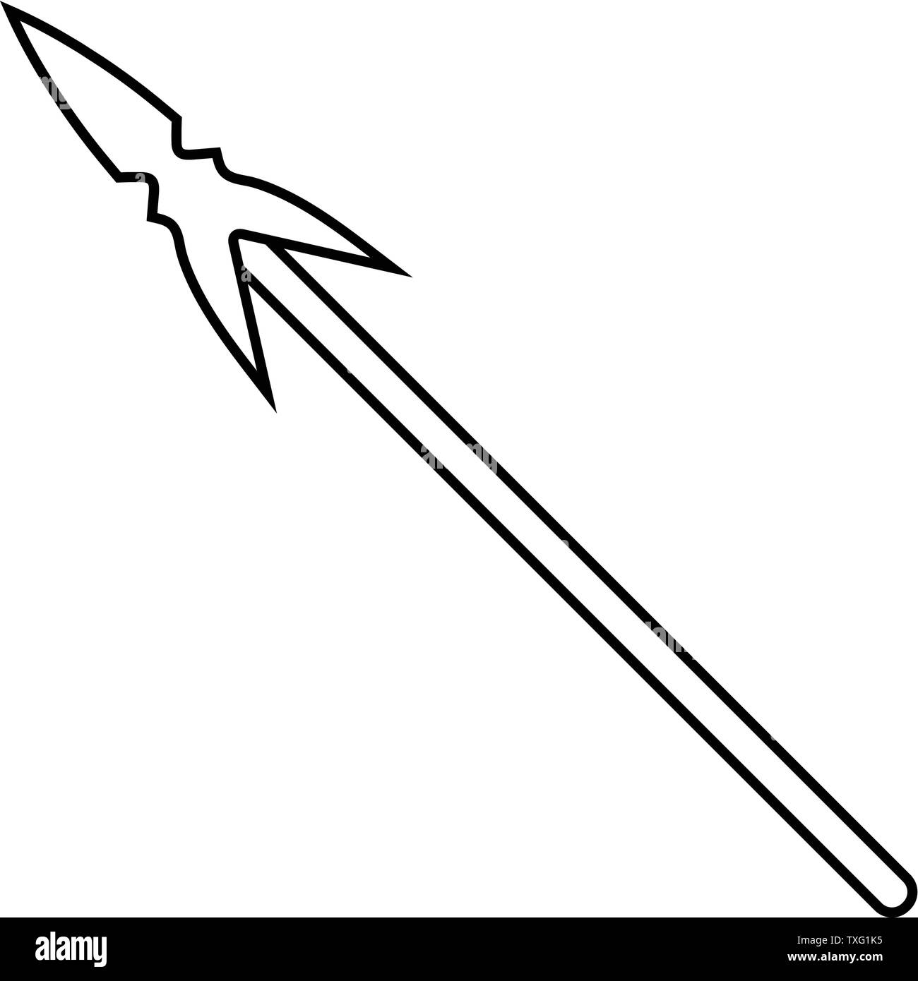 Lance spear Cut Out Stock Images & Pictures - Alamy