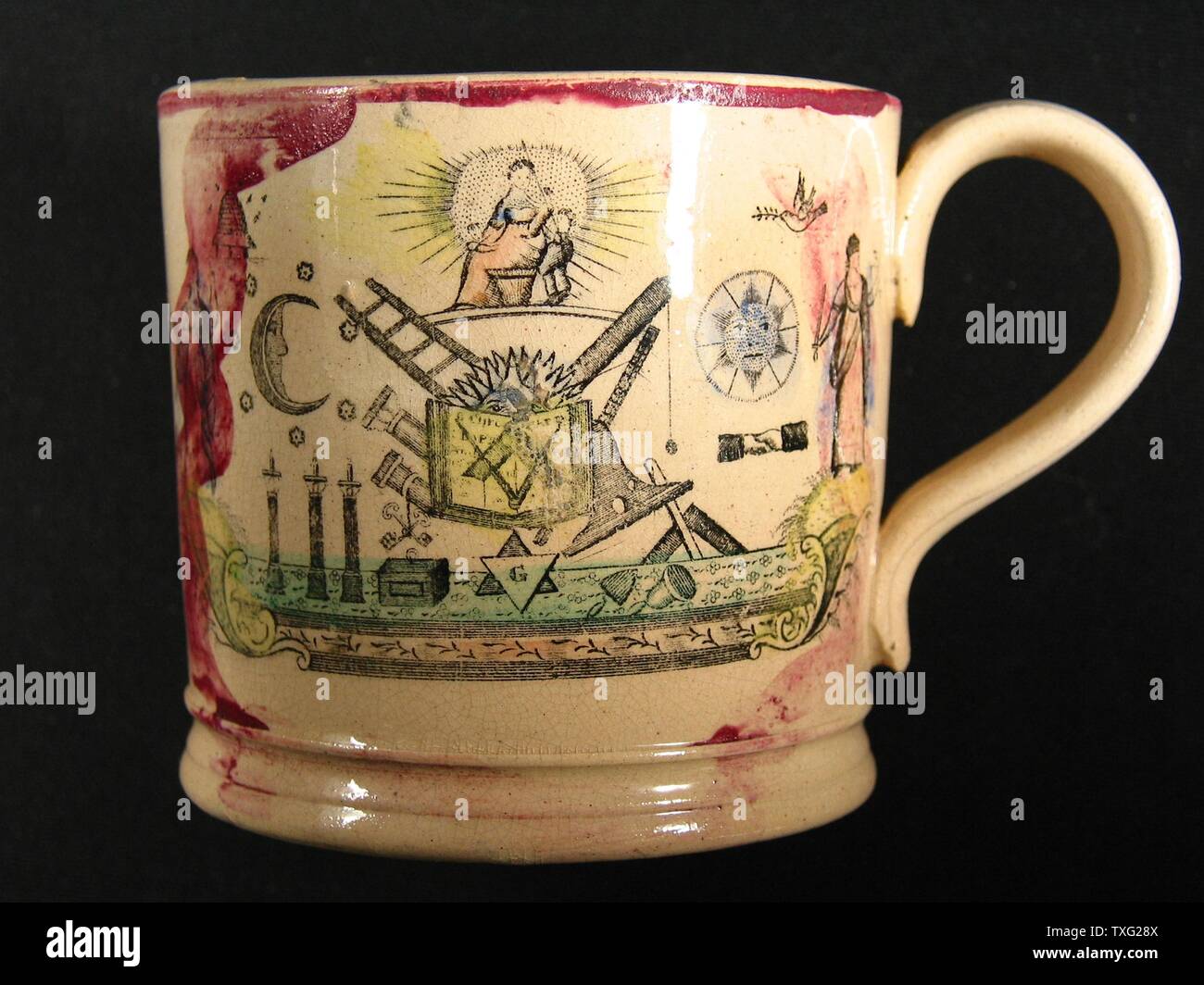 Masonic painting hi-res stock photography and images - Alamy
