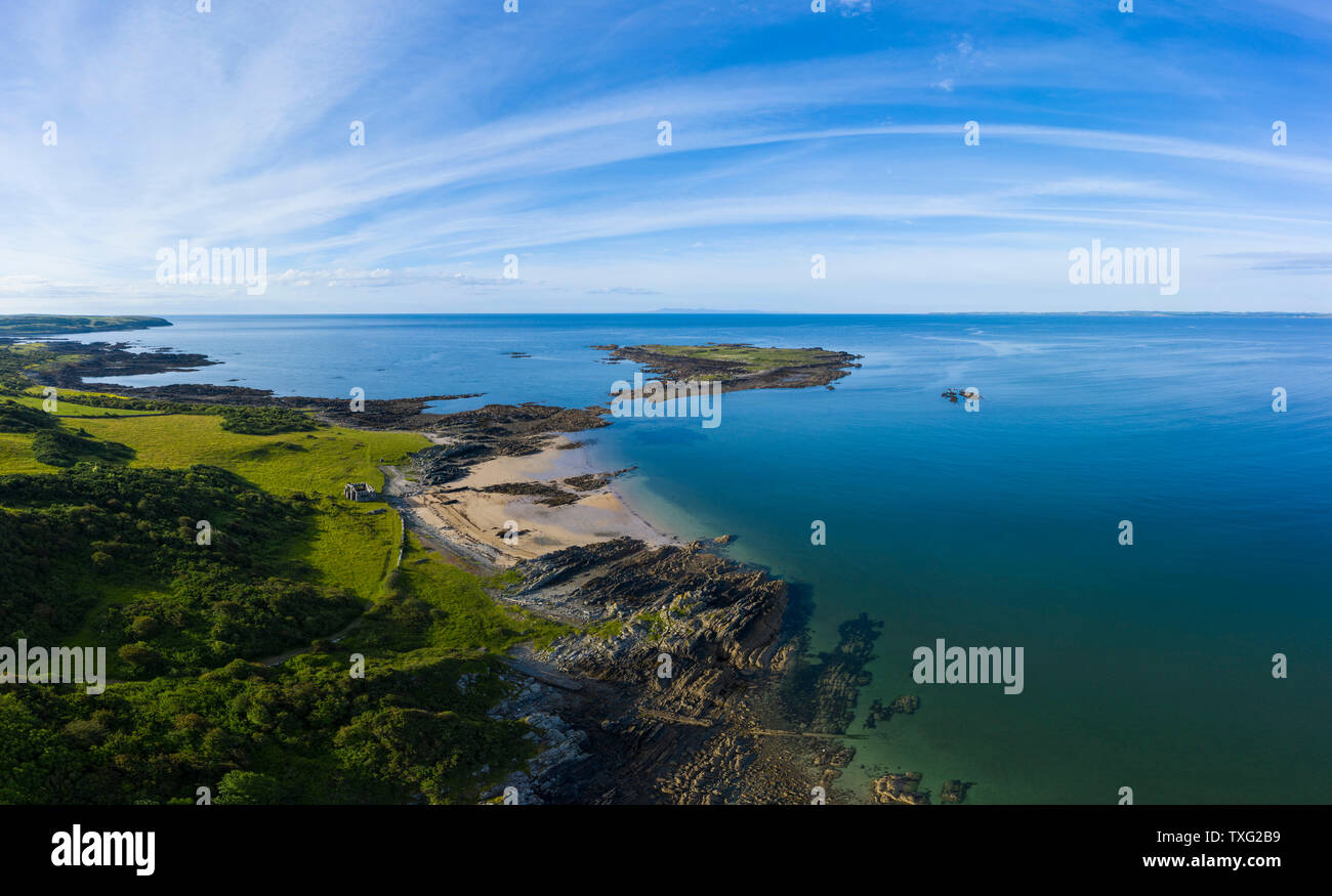 Scotland west coast island aerial hi-res stock photography and images ...