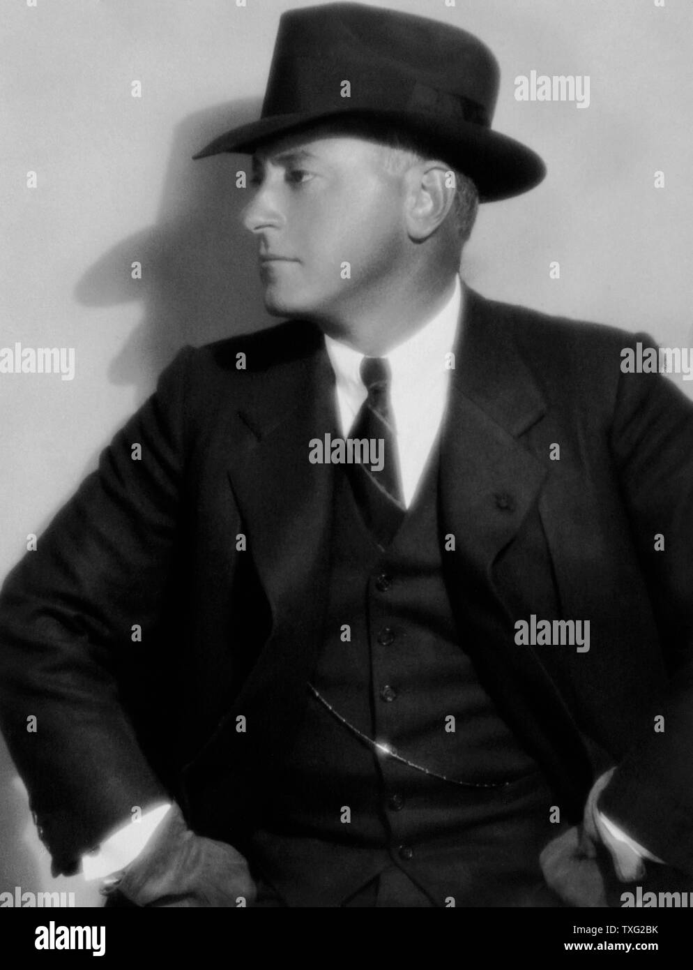 Cecil B de Mille in 1928 Producer, director, actor, editor, screenwriter, he directs the first ...