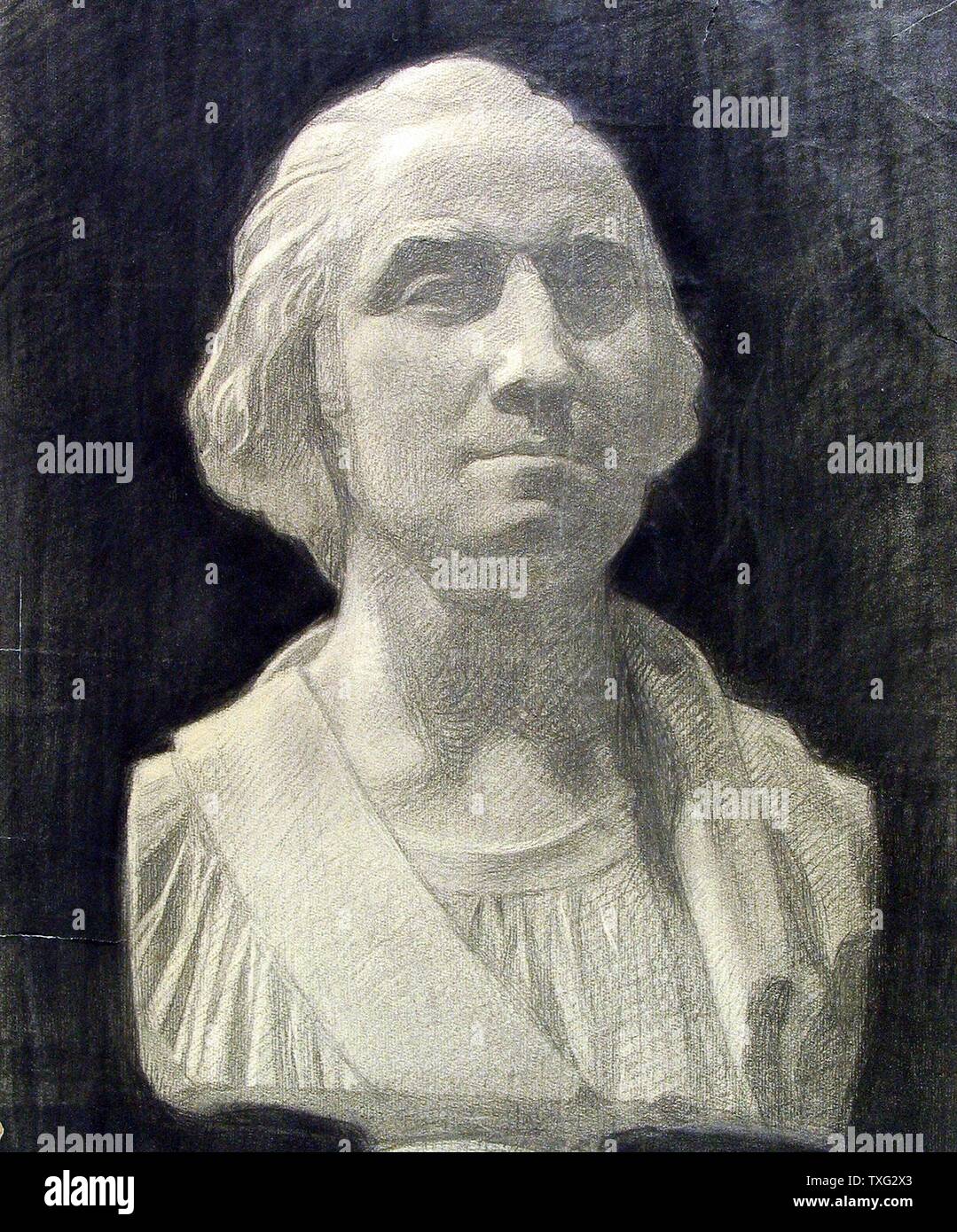 Jaques Bonneaud (1878-1971) Bust of George Washington Interwar period ...