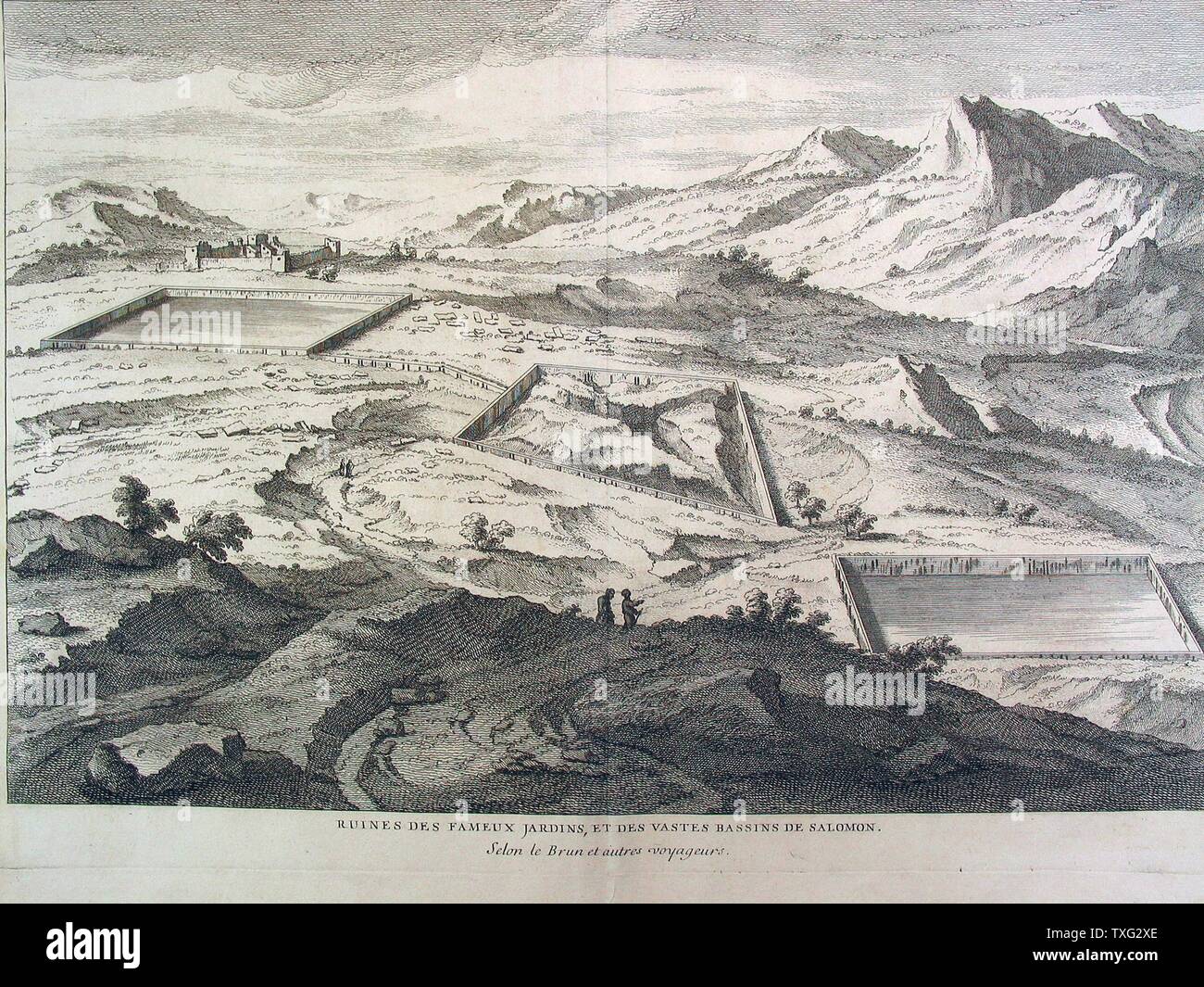 Paris landscape 18th century hi-res stock photography and images - Alamy