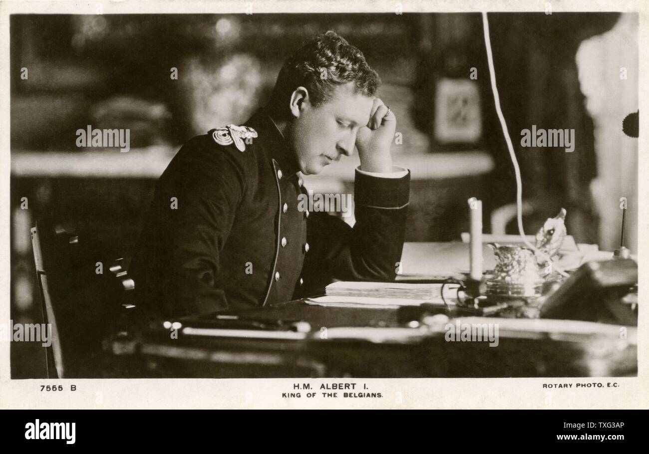 Albert i king of the belgians hi-res stock photography and images - Alamy