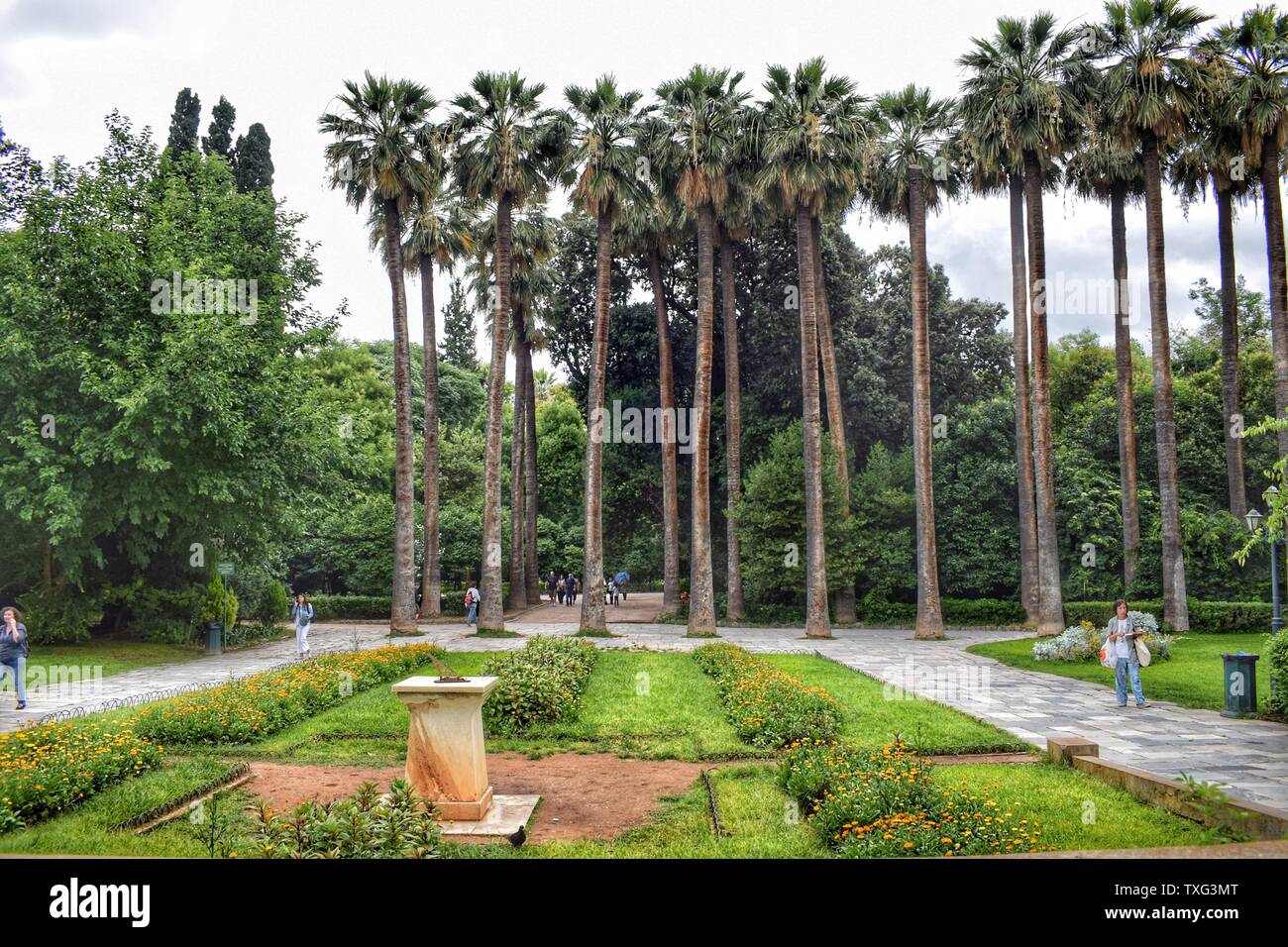 Athens people park hi-res stock photography and images - Alamy