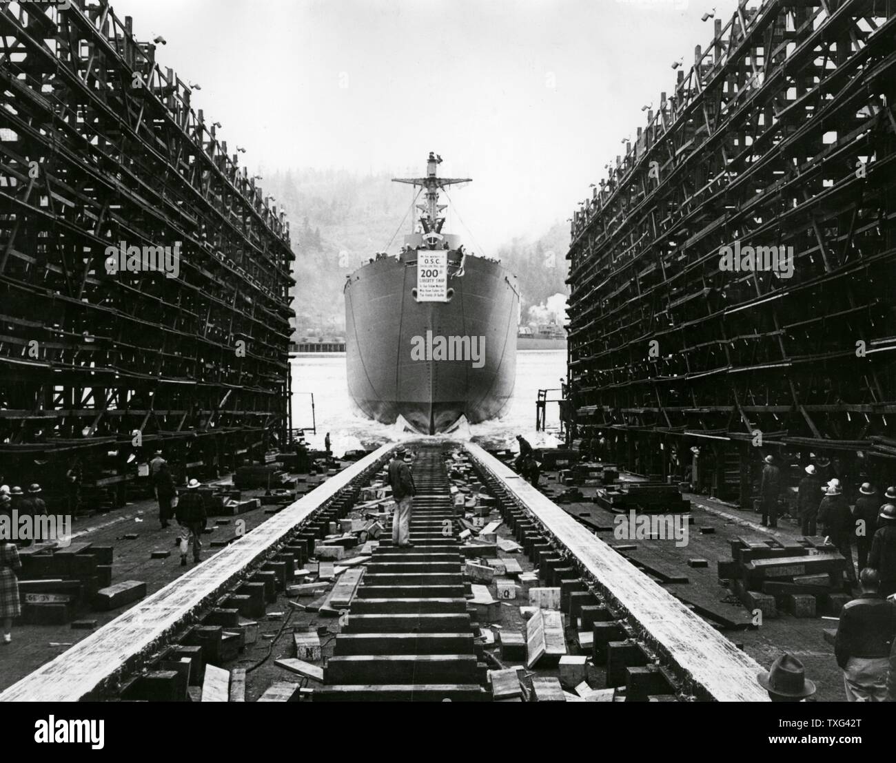 1940s cargo ship hi-res stock photography and images - Alamy
