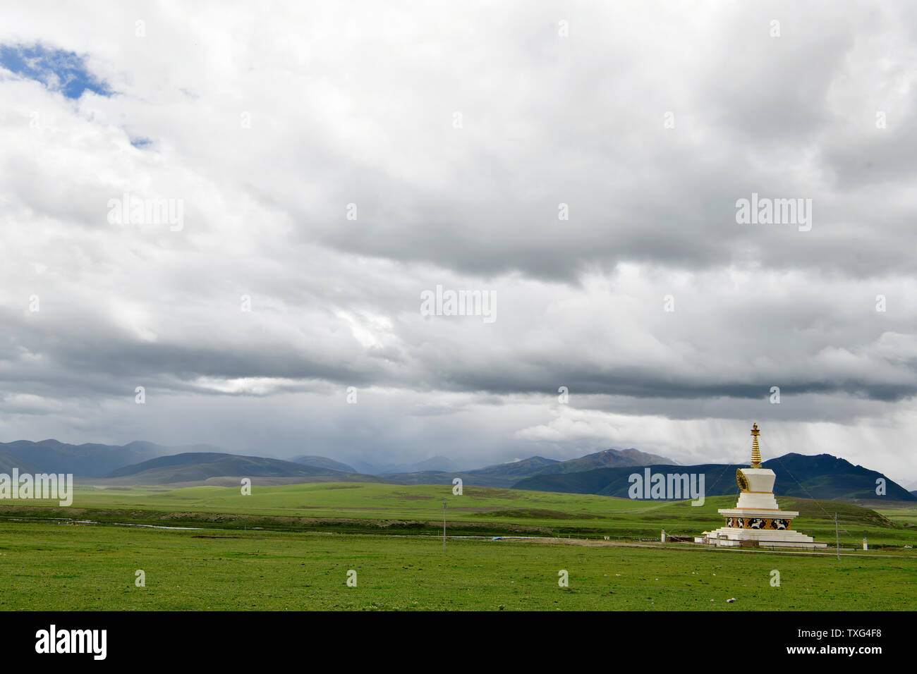 A faint memory of the plateau Stock Photo - Alamy