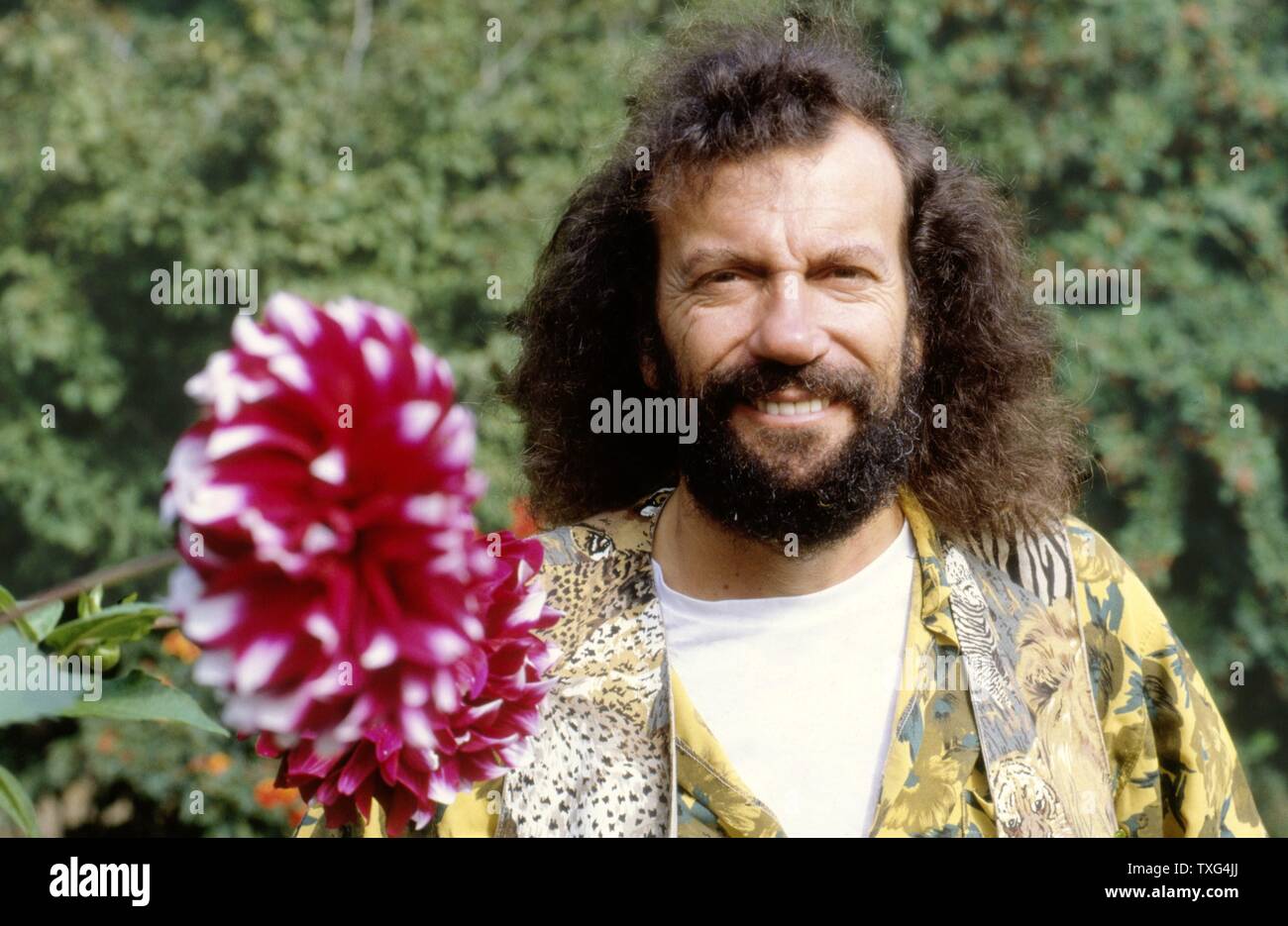 The French singer-songwriter Antoine. Caribbean, 26 September 1990 ...