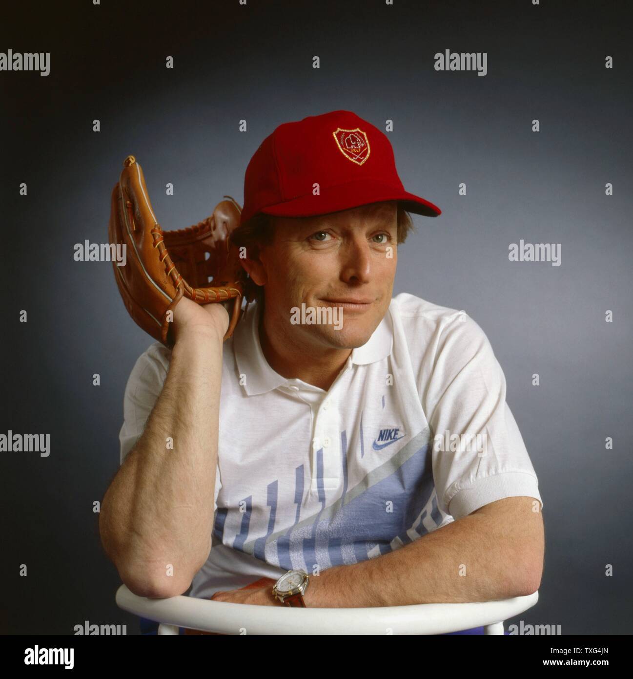 Roger Zabel, French journalist. 1990 Stock Photo - Alamy