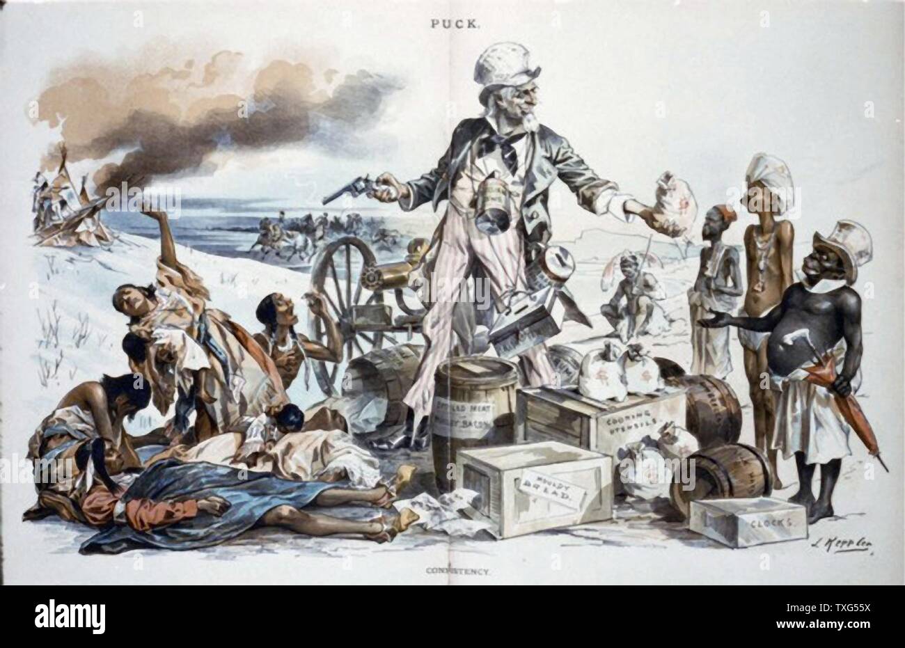 Consistency : Uncle Sam's generosity to Africans, Asians and Europeans ...