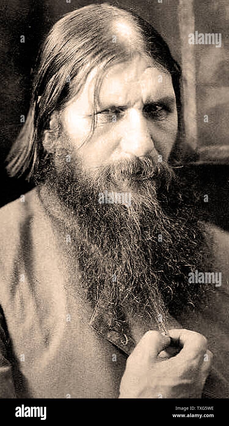 Rasputin and tsarina hi-res stock photography and images - Alamy