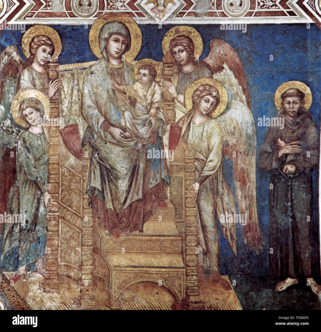 Cimabue Madonna Enthroned