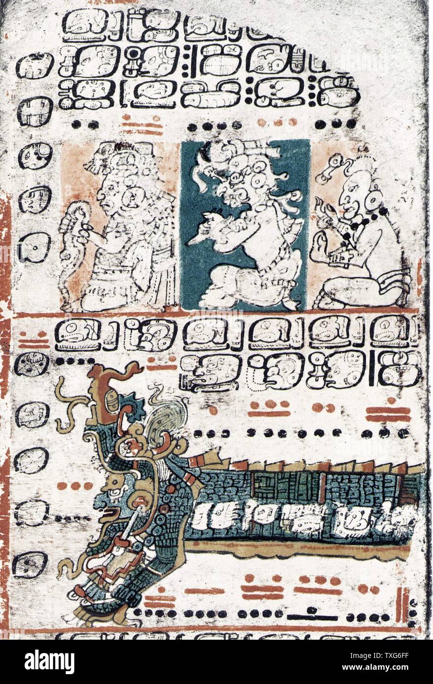Maya Codex High Resolution Stock Photography and Images - Alamy
