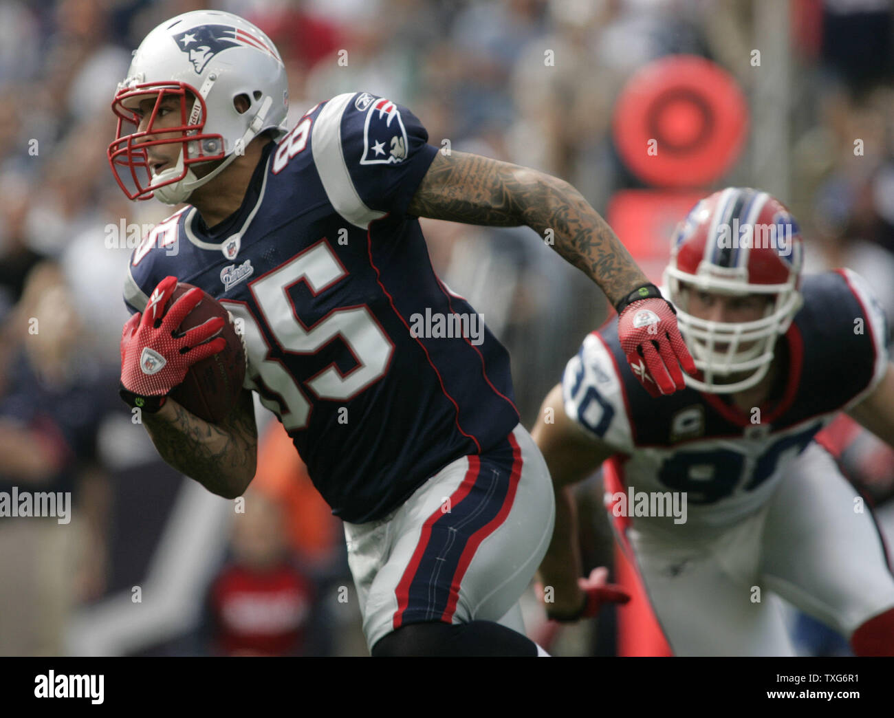 Aaron hernandez hi-res stock photography and images - Alamy