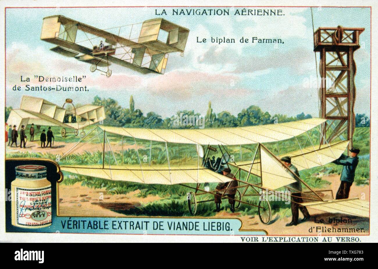 Ellehammer biplane hi-res stock photography and images - Alamy