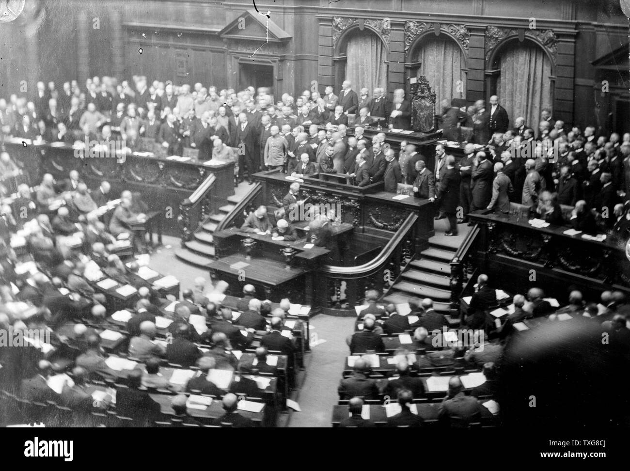 German meeting Black and White Stock Photos & Images - Alamy